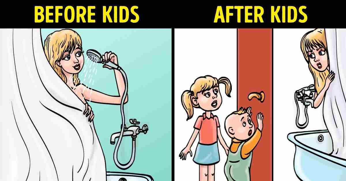 10 Situations That Reveal How Your Life Changes After Having Kids