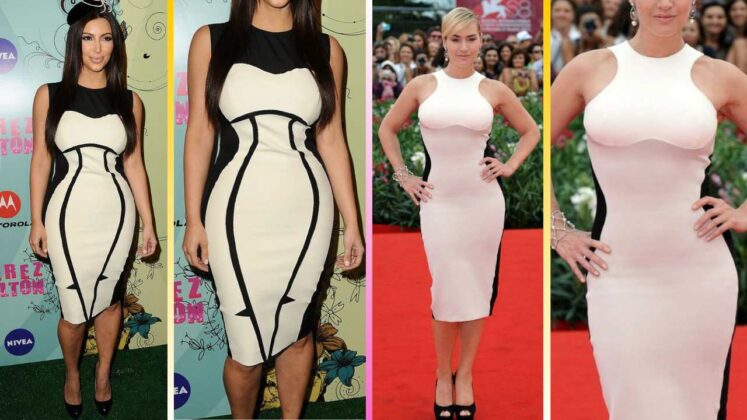15+ Times Celebrities Wore Optical Illusion Outfits and Made Us Rub Our ...