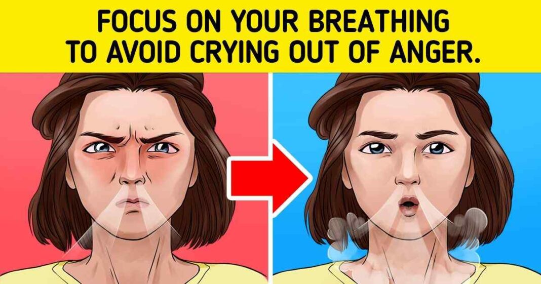 What Causes You to Cry When You Are Angry and How to Avoid It