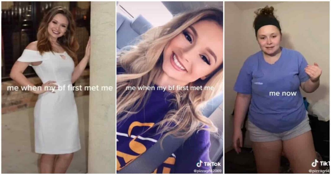 Women Share Pics Of Drastic Body Transformations Before And After Dating