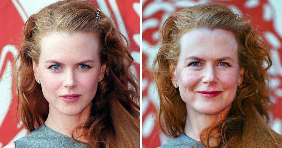 A Plastic Surgeon Reveals How 10 Celebrities Would Look If They Aged ...