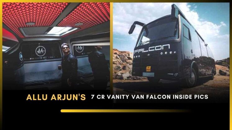 Pics Of Allu Arjun’s 7 Cr Vanity Van ‘Falcon’ Which Is More Luxurious ...