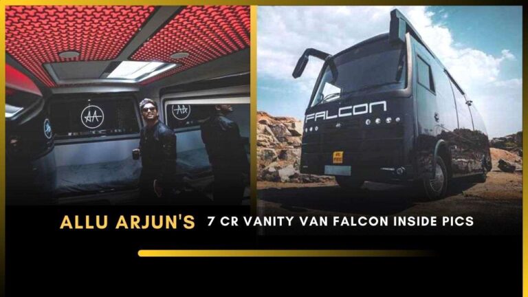 Pics Of Allu Arjun’s 7 Cr Vanity Van ‘Falcon’ Which Is More Luxurious ...