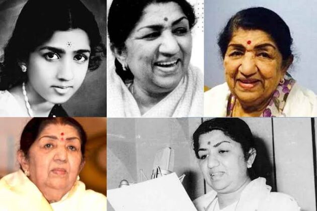 Unseen Pictures of Lata Mangeshkar ji From Childhood Till Now ...