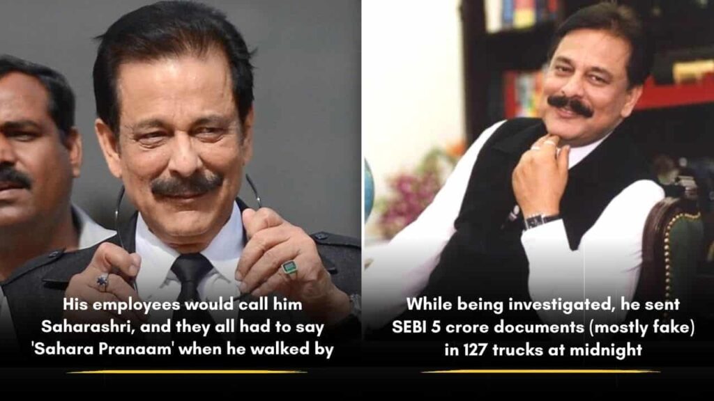 9 Unbelievable Facts About Subrata Roy And His Sahara Scam