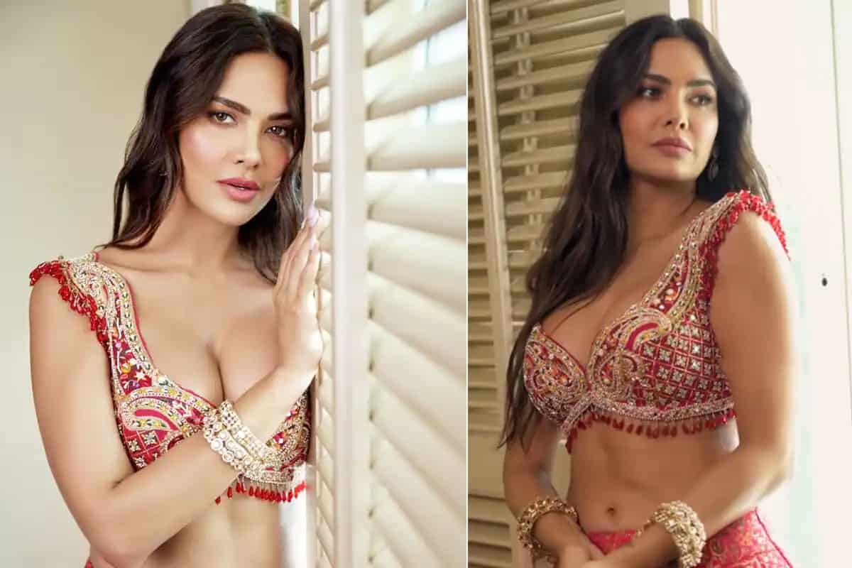 Esha Gupta Did A Photoshoot Wearing A Sexy Lehenga, Netizens Are Crazy As Soon As The Video Came!