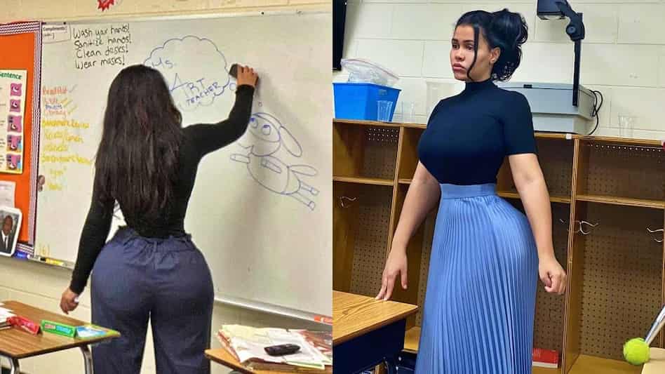 Teacher Reached School To Teach Children Wearing Such A Dress, Parents ...