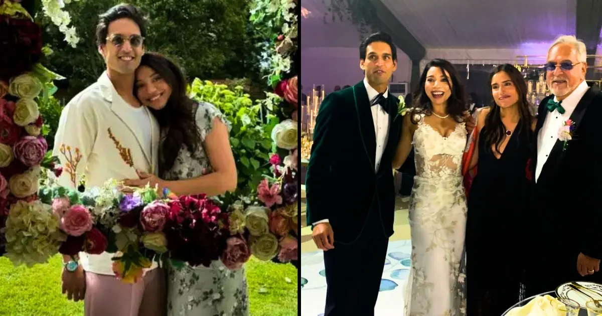 Vijay Mallya Beams at Son Siddharth Mallya's Wedding, Pics Inside