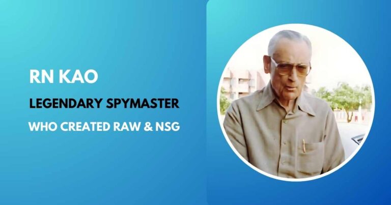 Meet RN Kao, The Legendary Spymaster Who Created RAW & NSG