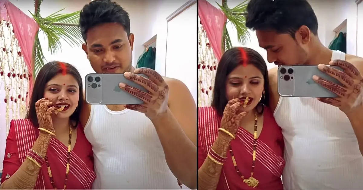 Couple’s ‘Suhagraat’ Vlog Goes Viral on Social Media, Fans ‘What’s Left ...