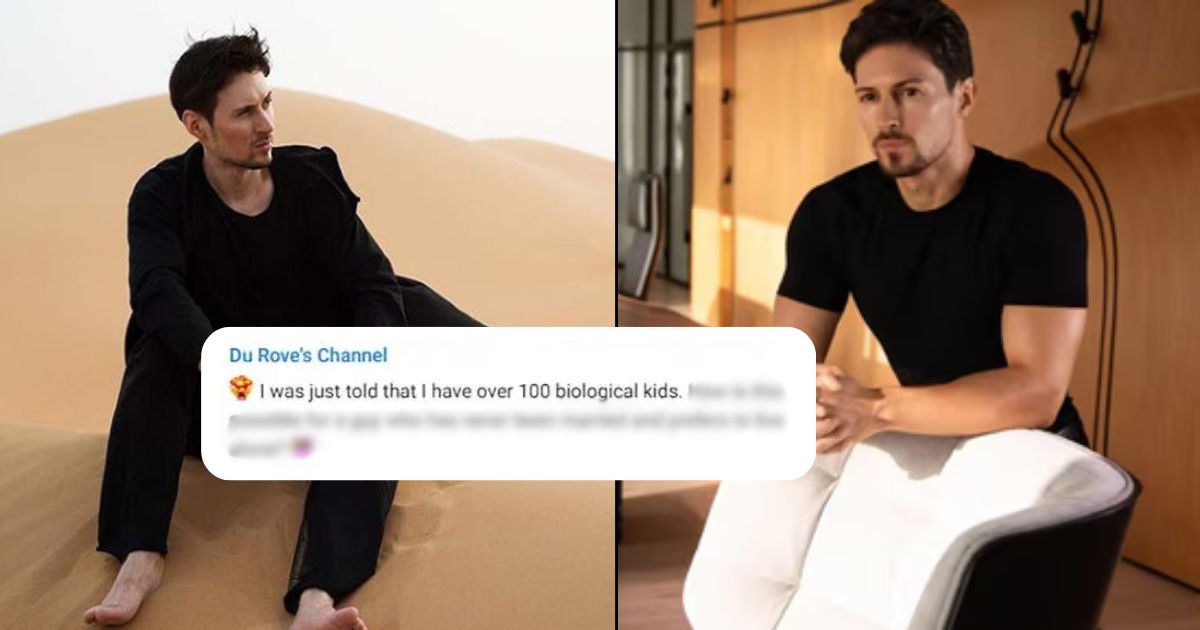 Telegram CEO Pavel Durov Says He Has Over "100 Biological Kids"