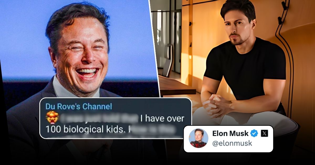 Elon Musk's 'Genghis Khan' Reply to Telegram CEO's '100 Biological ...