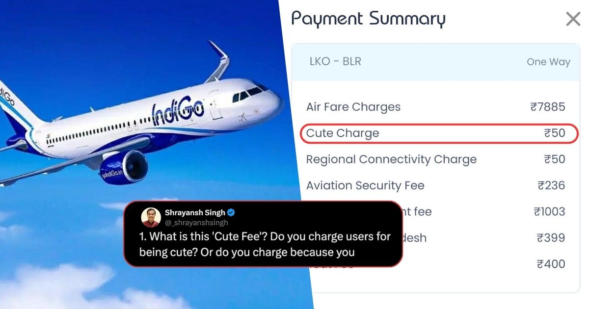 Indigo Responds After Flyer Asks, ‘Do You Charge Customers For Being Cute?’