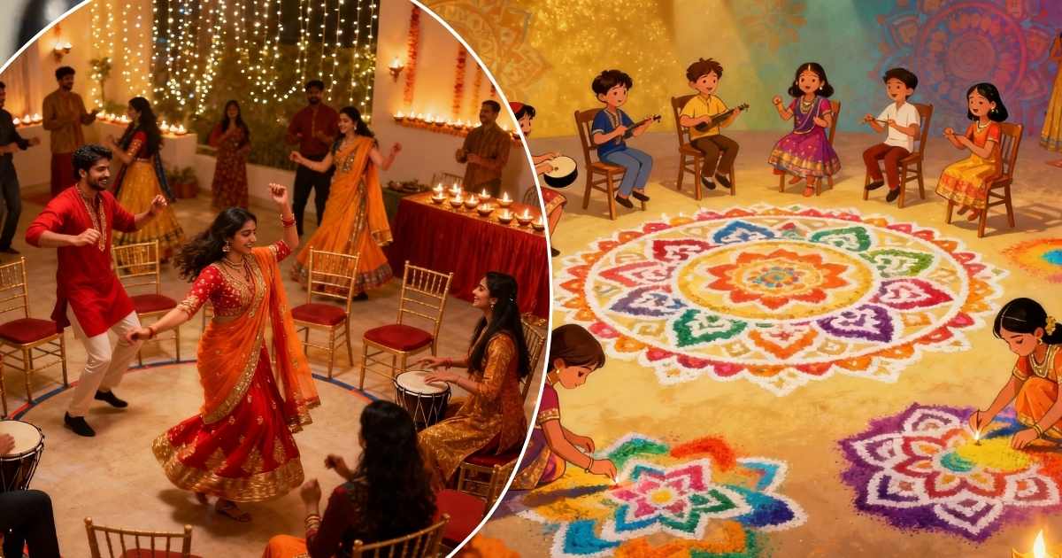Diwali Games 2025: 15 Fun Ideas for Diwali Theme Party & Family ...