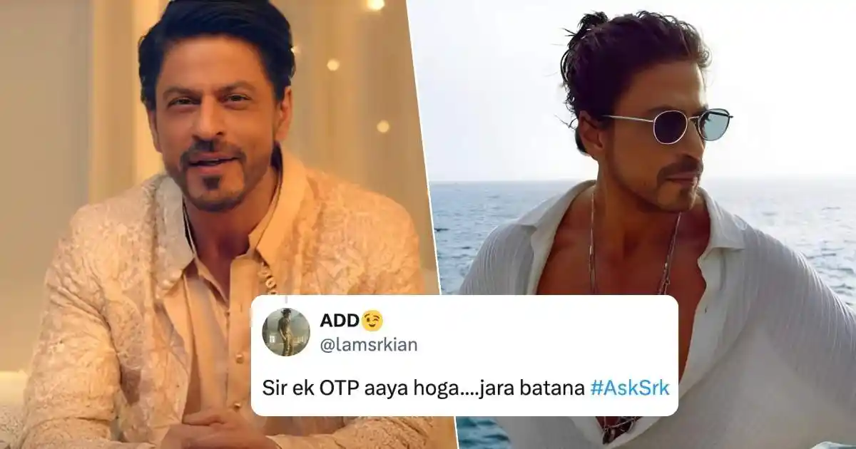 Fan Asks Shah Rukh Khan For Otp; Mumbai Police's Epic Reply, Srk Also Replied