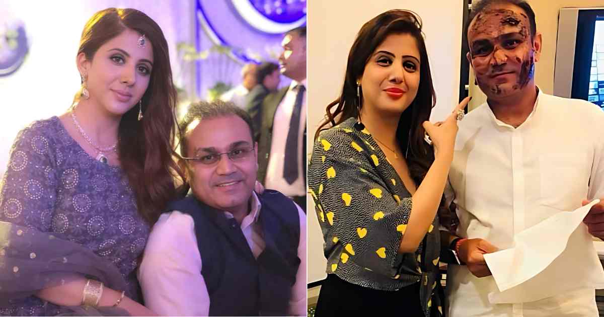 Virender Sehwag, Aarti Ahlawat Separate After 20 Years Of Marriage, Sources Say Couple Living ...