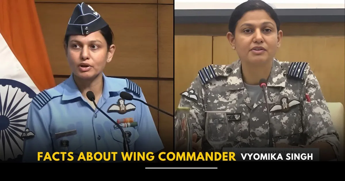 11 Facts About Wing Commander Vyomika Singh, Who Led The Media Briefing ...