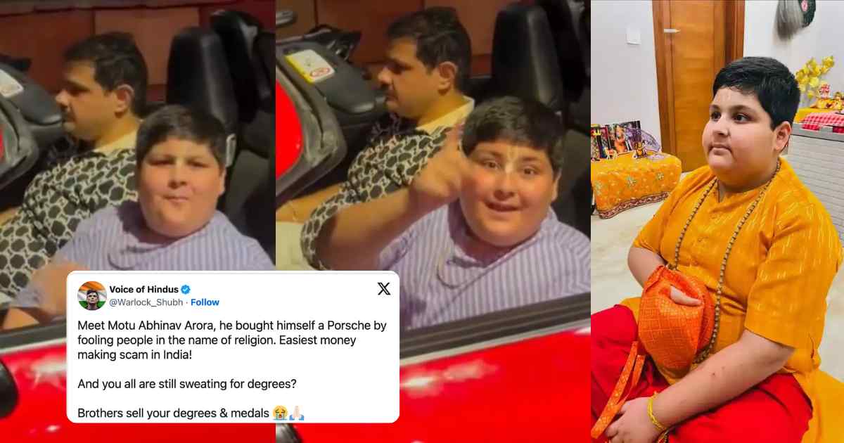 A 10-year-old Abhinav Arora Is Accused Of Exploiting Religion In A ...