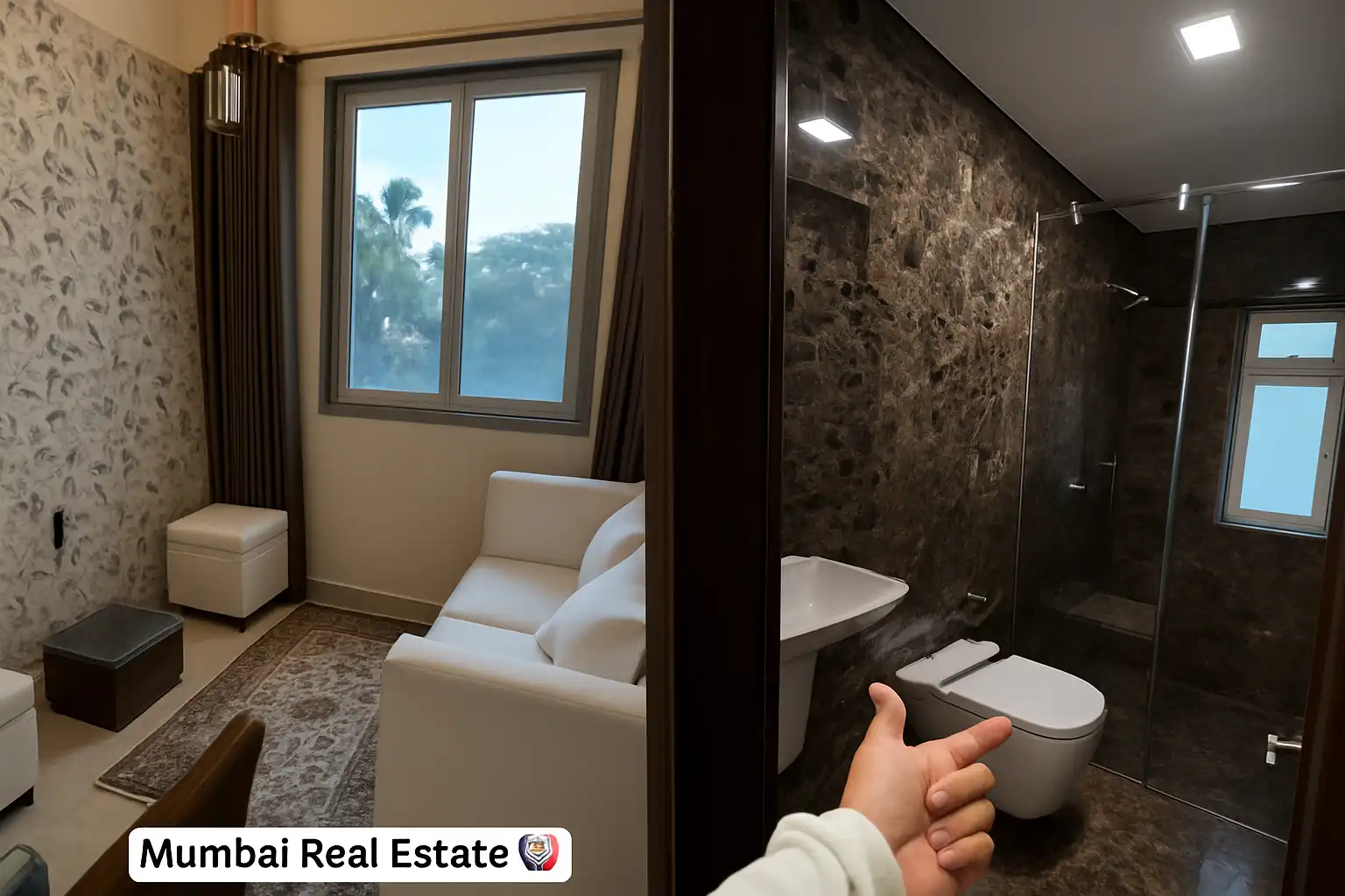 Mumbai's 'Matchbox' Apartment Worth Rs 1.25 Crore: Kitchen Facing ...