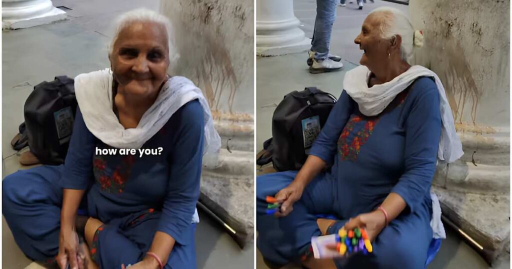US Man Heartwarming Gesture Elderly Pen Seller Delhi Viral 2026