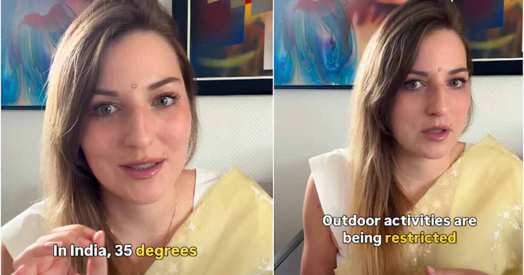 Polish Woman Europe Heatwave vs India Compassion Viral Debate 2026
